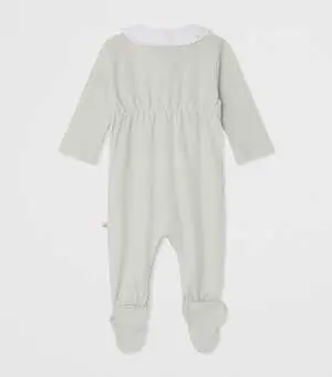 Bonpoint Cotton All-in-one With Embroidered Collar