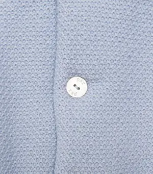 PAZ RODRIGUEZ Cotton Knit Cardigan With Shawl Collar