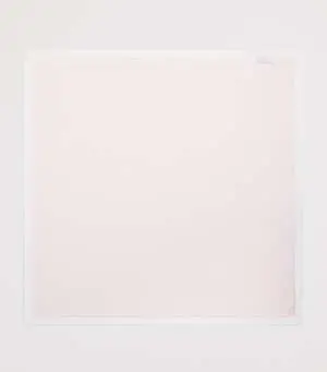 PAZ RODRIGUEZ Lace-trim Knitted Blanket