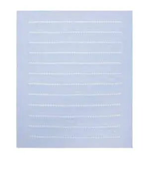 PAZ RODRIGUEZ Cotton Fogar Blanket With Decorative Stripes