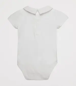 Trotters Stretch-cotton Car Bodysuit