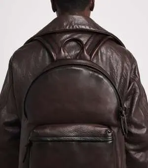 Officine Creative Leather Pack Backpack