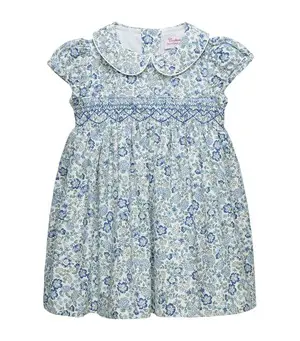 Trotters Cotton Arabella Smocked Dress