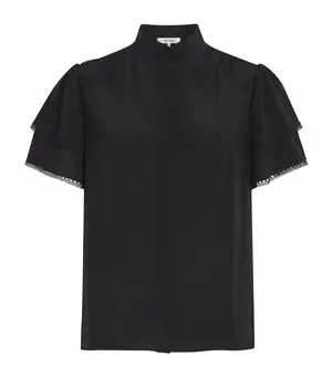 FRAME Silk The Arcadia Blouse