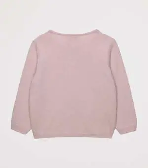 Trotters Knitted Bow Cardigan