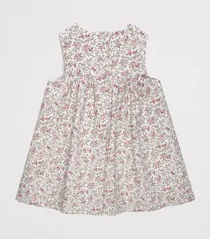 Trotters Cotton Floral Duck Pinafore Dress