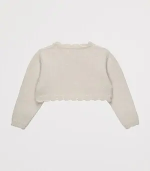 Trotters Maria Bow Embroidered Bolero Cardigan