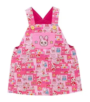MIKI HOUSE Pixel-art Dress - Pink