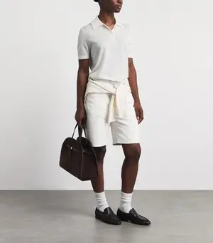 Still Here Cool Denim Shorts - Ivory