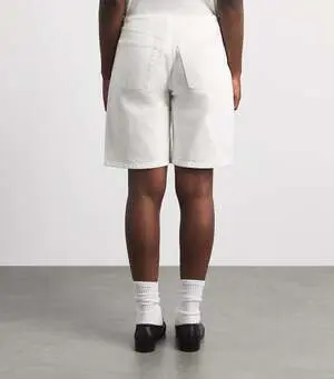 Still Here Cool Denim Shorts - Ivory