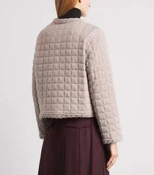 Fabiana Filippi Wool-silk-cashmere Quilted Jacket