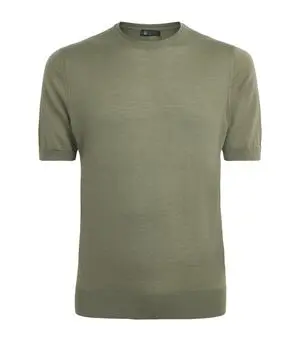 Colombo Cashmere T-shirt - Green