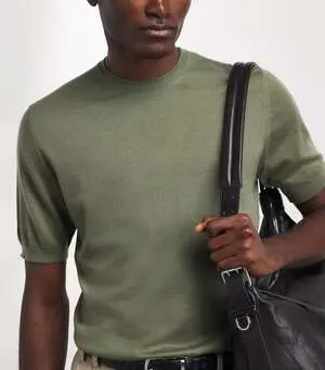 Colombo Cashmere T-shirt - Green
