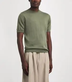 Colombo Cashmere T-shirt - Green