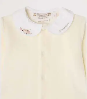 Bonpoint Embroidered Collar All-in-one