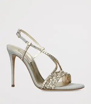 Casadei Embellished Julia Godyva Sandals 100