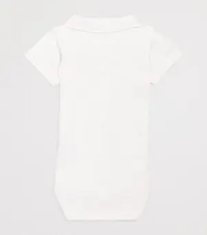 TARTINE ET CHOCOLAT Cotton Peter Pan Collar Bodysuit