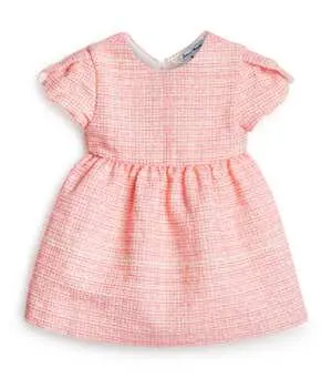 TARTINE ET CHOCOLAT Tweed Jacquard Dress - Pink