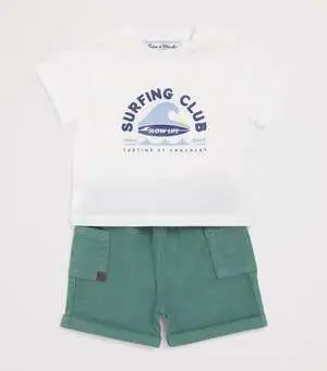 TARTINE ET CHOCOLAT Cotton Wave T-shirt