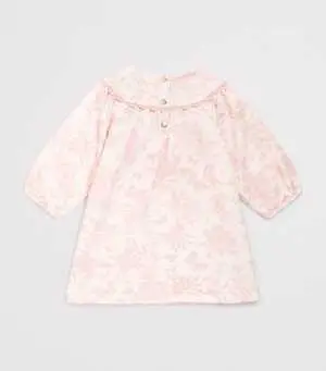 TARTINE ET CHOCOLAT Cotton Toile De Jouy Dress