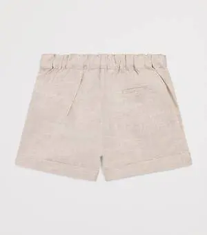 TARTINE ET CHOCOLAT Linen Ceremony Shorts