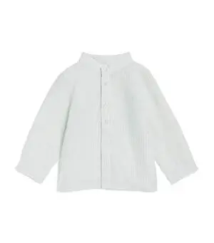 TARTINE ET CHOCOLAT Linen-cotton Stripe Shirt