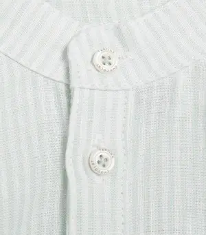 TARTINE ET CHOCOLAT Linen-cotton Stripe Shirt