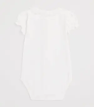 TARTINE ET CHOCOLAT Lace Collar Bodysuit