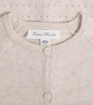 TARTINE ET CHOCOLAT Cotton Cardigan