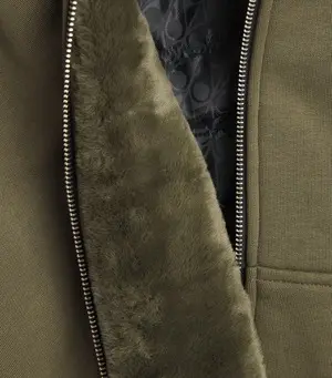 Moose Knuckles Padded Bunny Zip-up Hoodie