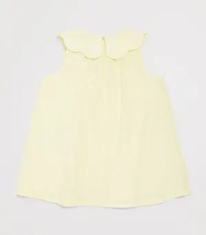 TARTINE ET CHOCOLAT Stretch-cotton Frill Dress