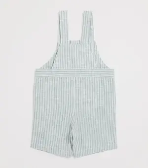 TARTINE ET CHOCOLAT Cotton Stripe Dungarees