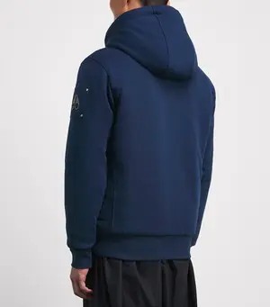 Moose Knuckles Padded Bunny Zip-up Hoodie