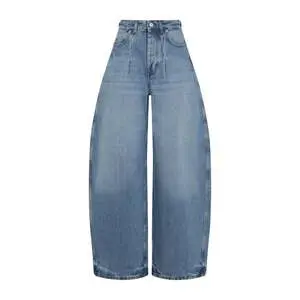 Jacquemus Le De-nimes Ovalo Jeans - Blue