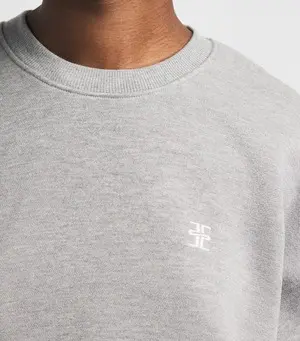 Eterne French Terry Cropped Sweatshirt