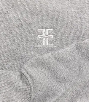 Eterne French Terry Cropped Sweatshirt