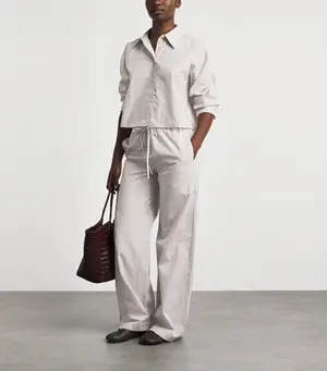 Eterne Cotton Stripe Hugh Trousers