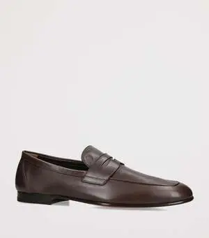 TOD'S Leather Mocassino Loafers