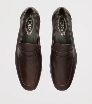 TOD'S Leather Mocassino Loafers
