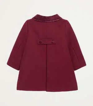 Trotters Wool Double-breasted Classic Coat