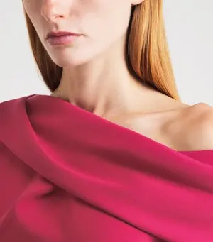 Roland Mouret Asymmetric Midi Dress