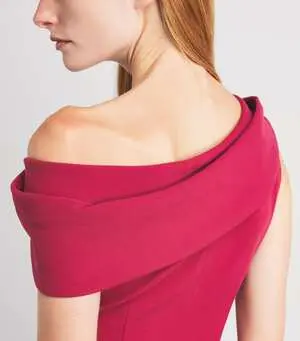 Roland Mouret Asymmetric Midi Dress