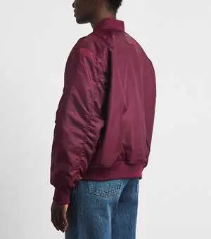 ANINE BING Cropped Leon Bomber Jacket