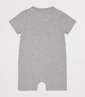 Harrods Jersey Bear Playsuit