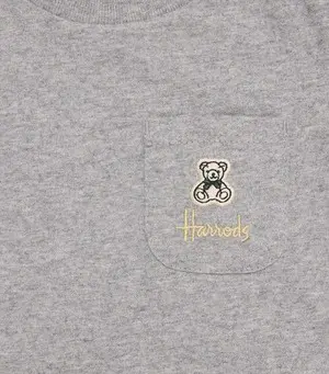 Harrods Jersey Bear Playsuit