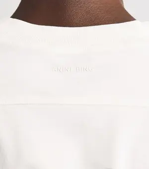ANINE BING Cotton Collegiate Jaylin T-shirt