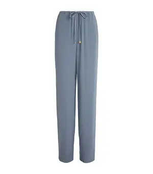 Agnona Drawstring Wide-leg Sweatpants