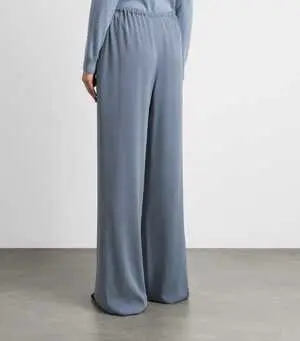 Agnona Drawstring Wide-leg Sweatpants