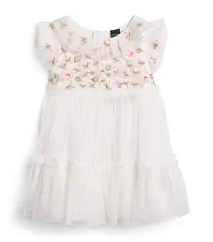 NEEDLE & THREAD Rose Bloom Bodice Dress