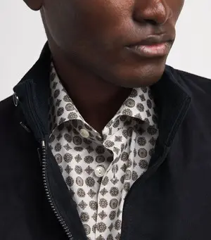 Eton Signature Twill Geometric Shirt